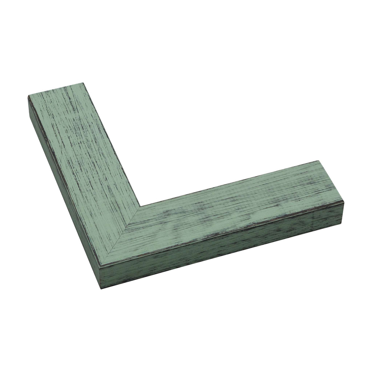 1 1/2" Distressed Country Mint Picture Frame | Florida Frames