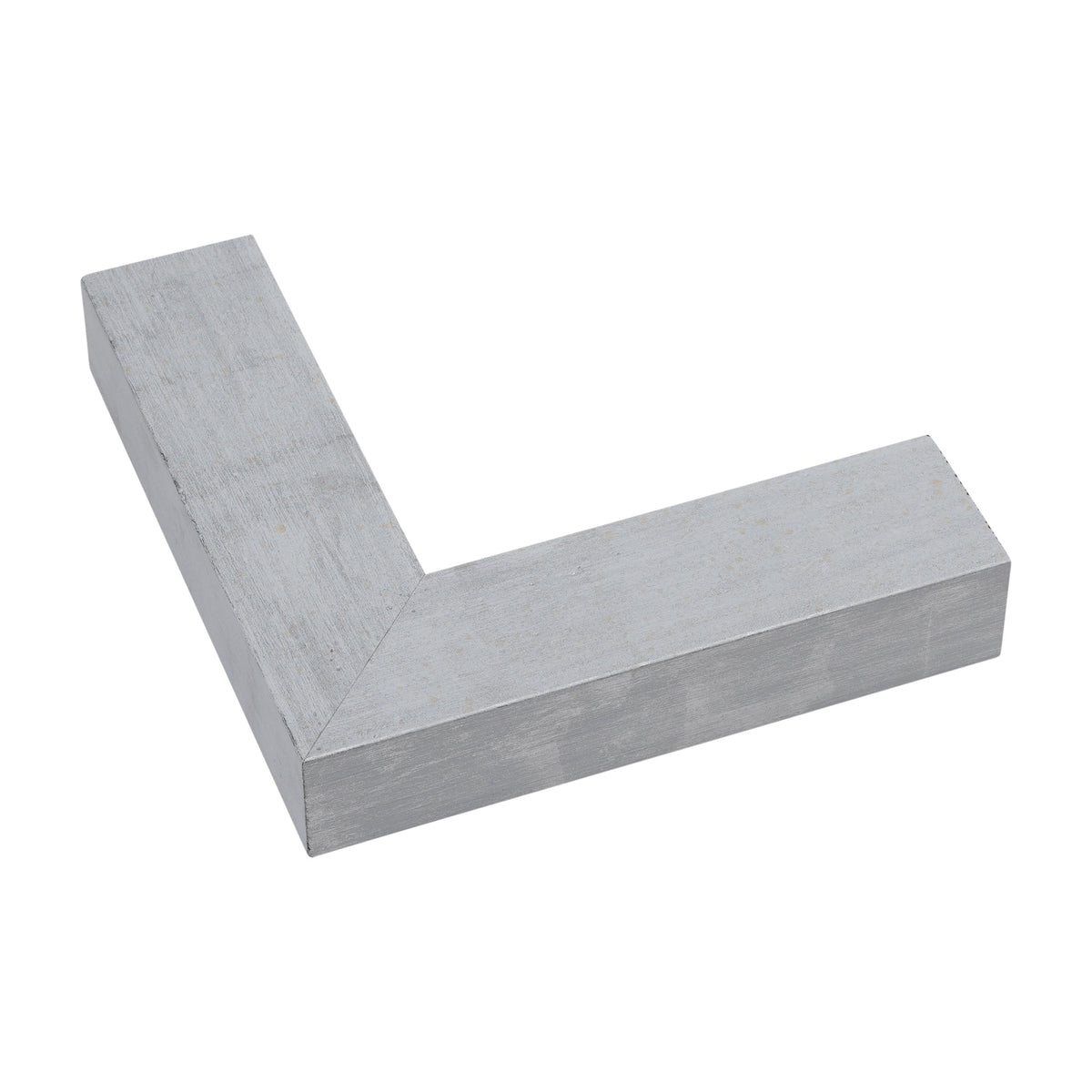 1 9/16" Flat White Silver Stella Frame | Florida Frames