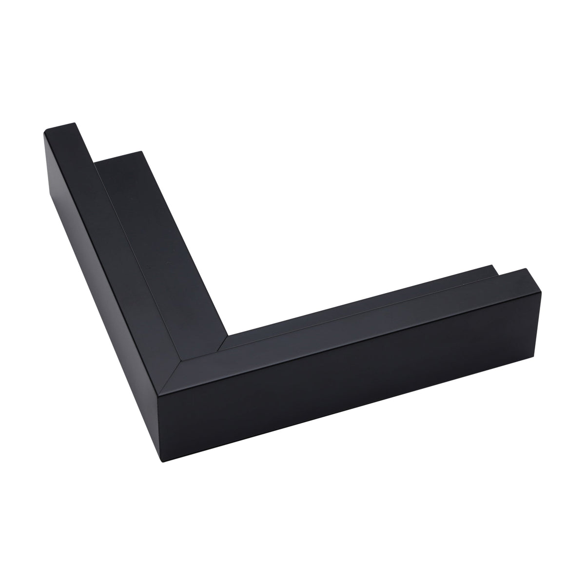 Wooden Matte Black Canvas Floater Frame | Florida Frames